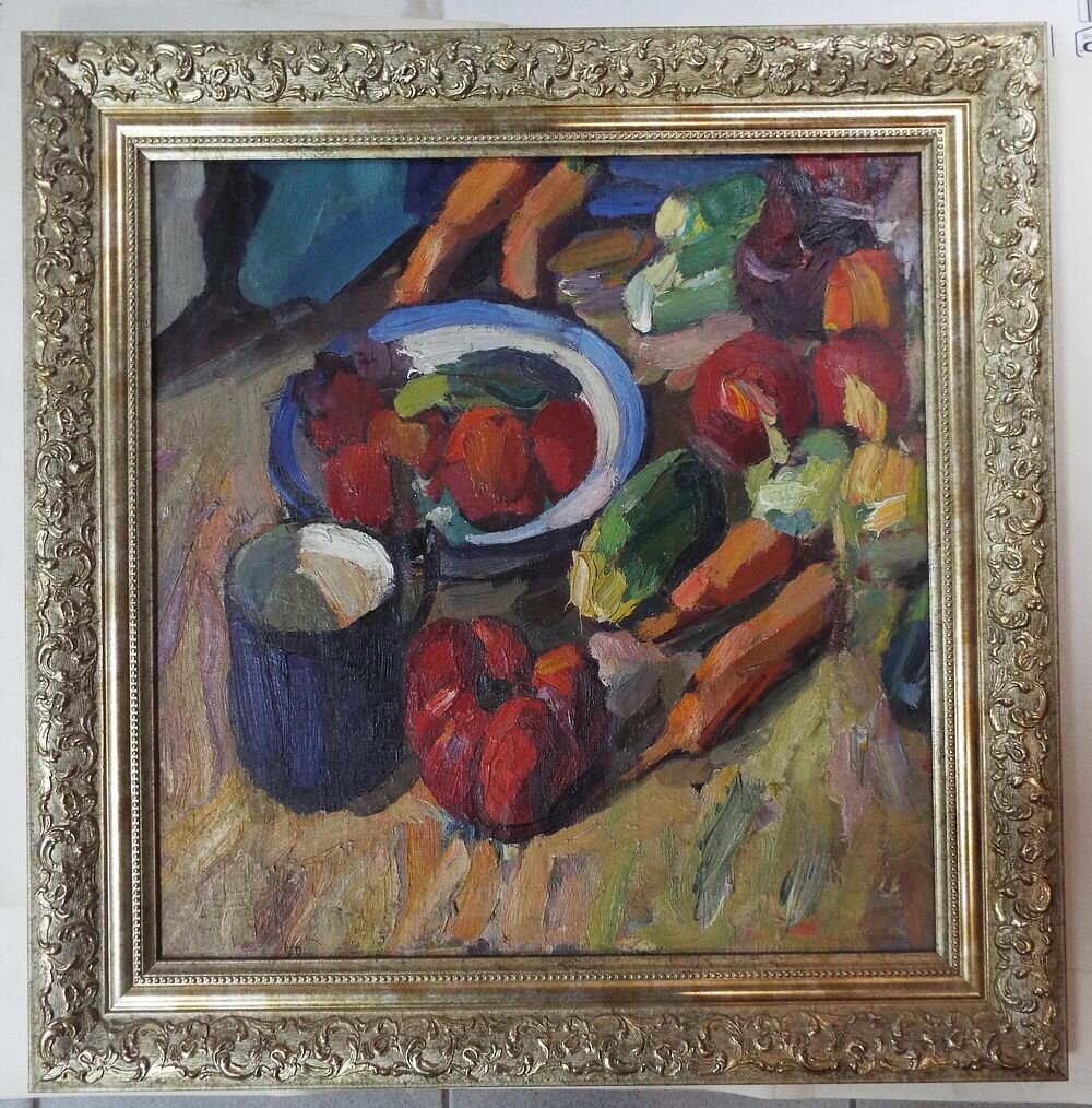 Лебедев В. Натюрморт. Овощи.