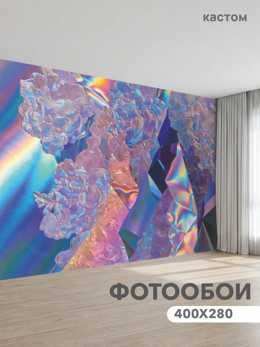 Фотообои на стену флизелиновые 3d Абстракция 400х270 см