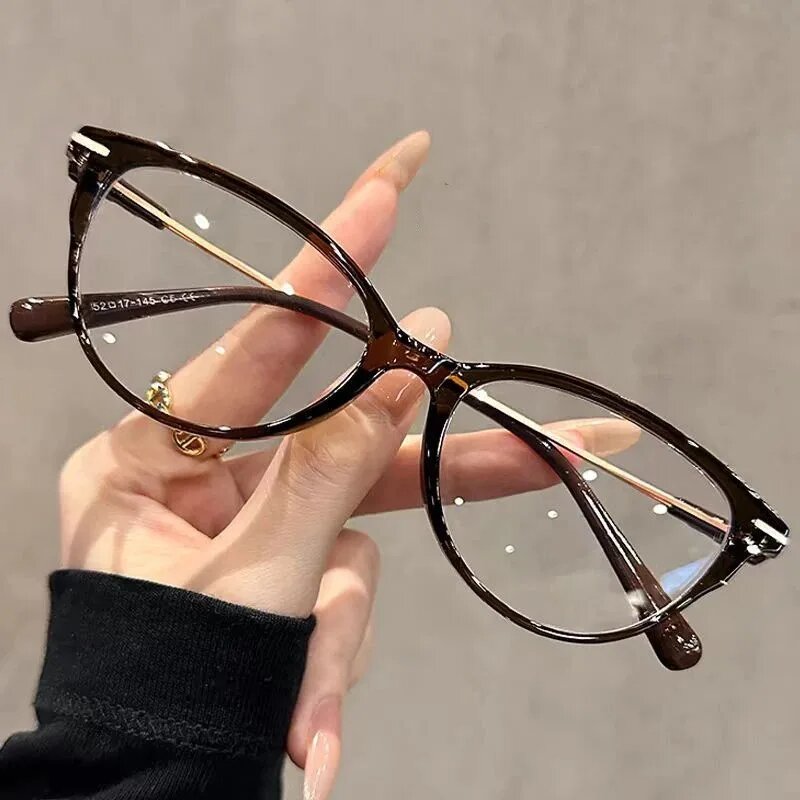 RPXBGUCKARHG очки для чтения Cat-eye анти-синий свет для женщин TEA, -3.5
