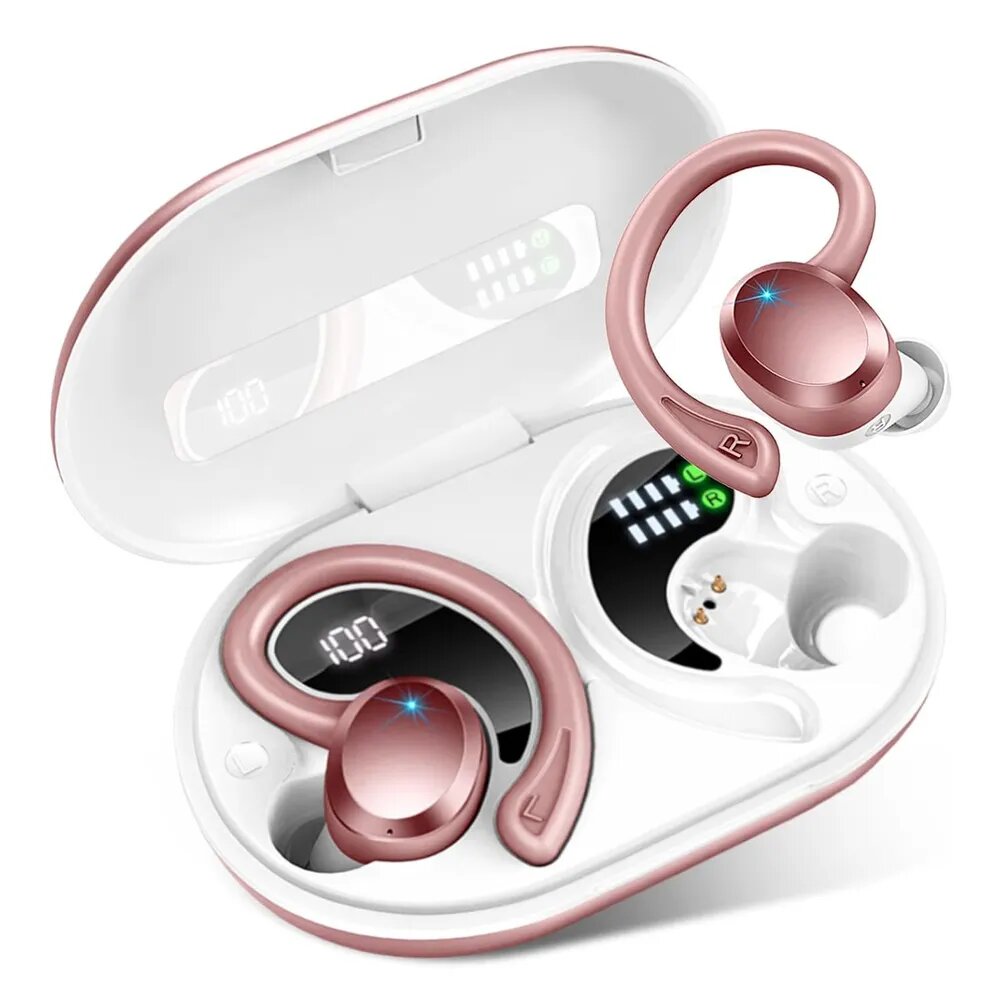 Наушники беспроводные с микрофоном Mackie MP-20TWS, Bluetooth, USB Type-C, розовый