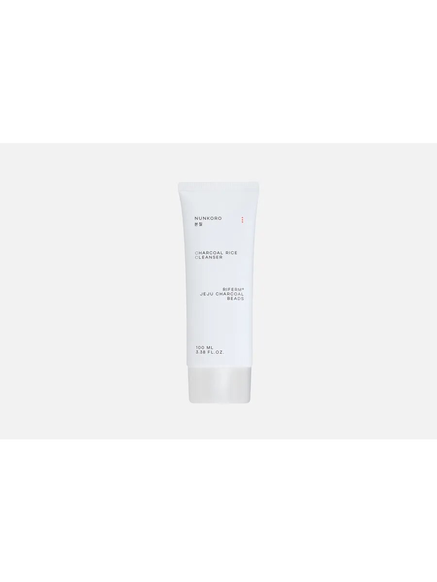 NUNKORO Charcoal rice cleanser Гель для умывания 100мл