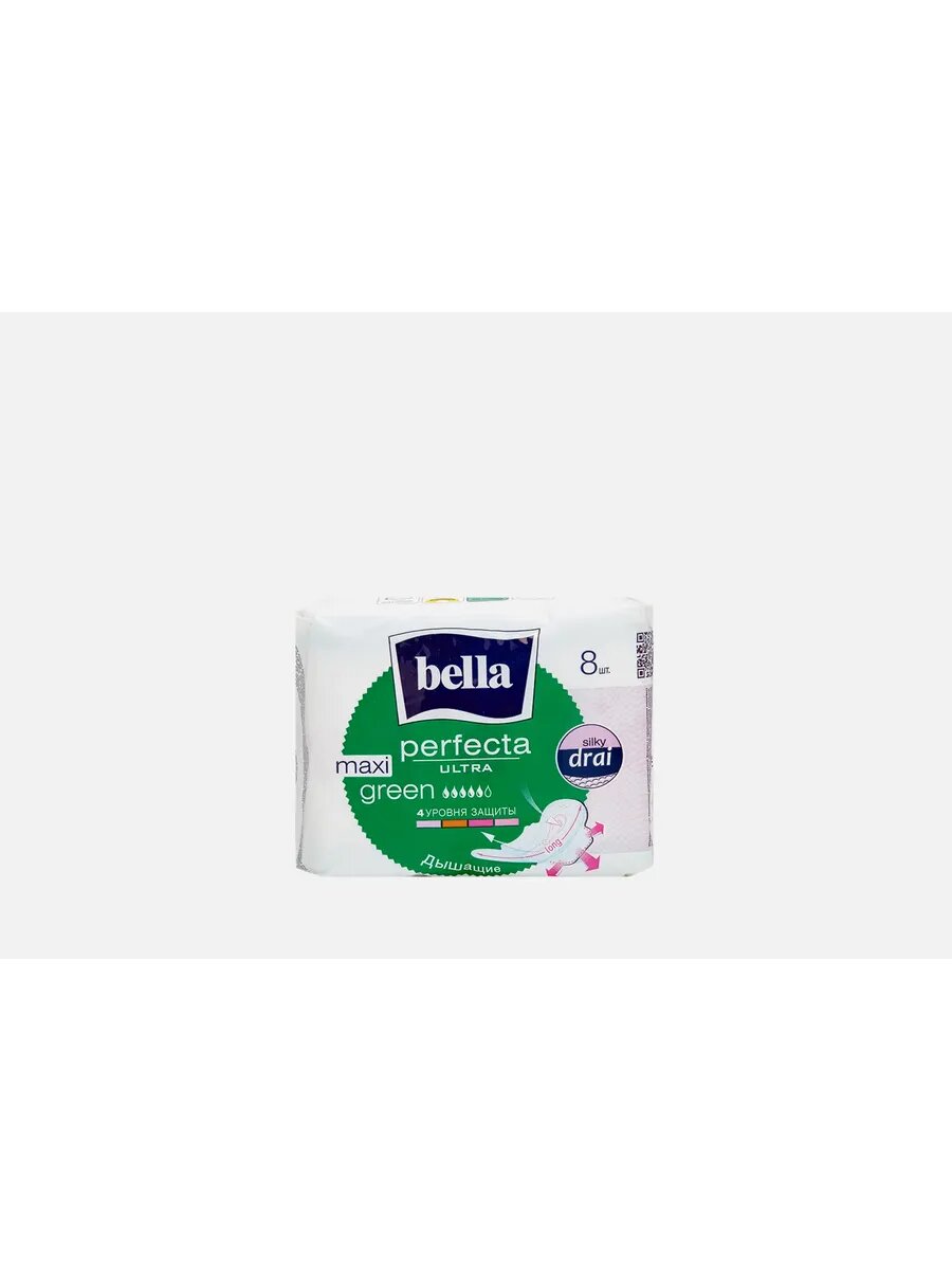 Bella Ultra Maxi Green Ультратонкие прокладки 8 шт