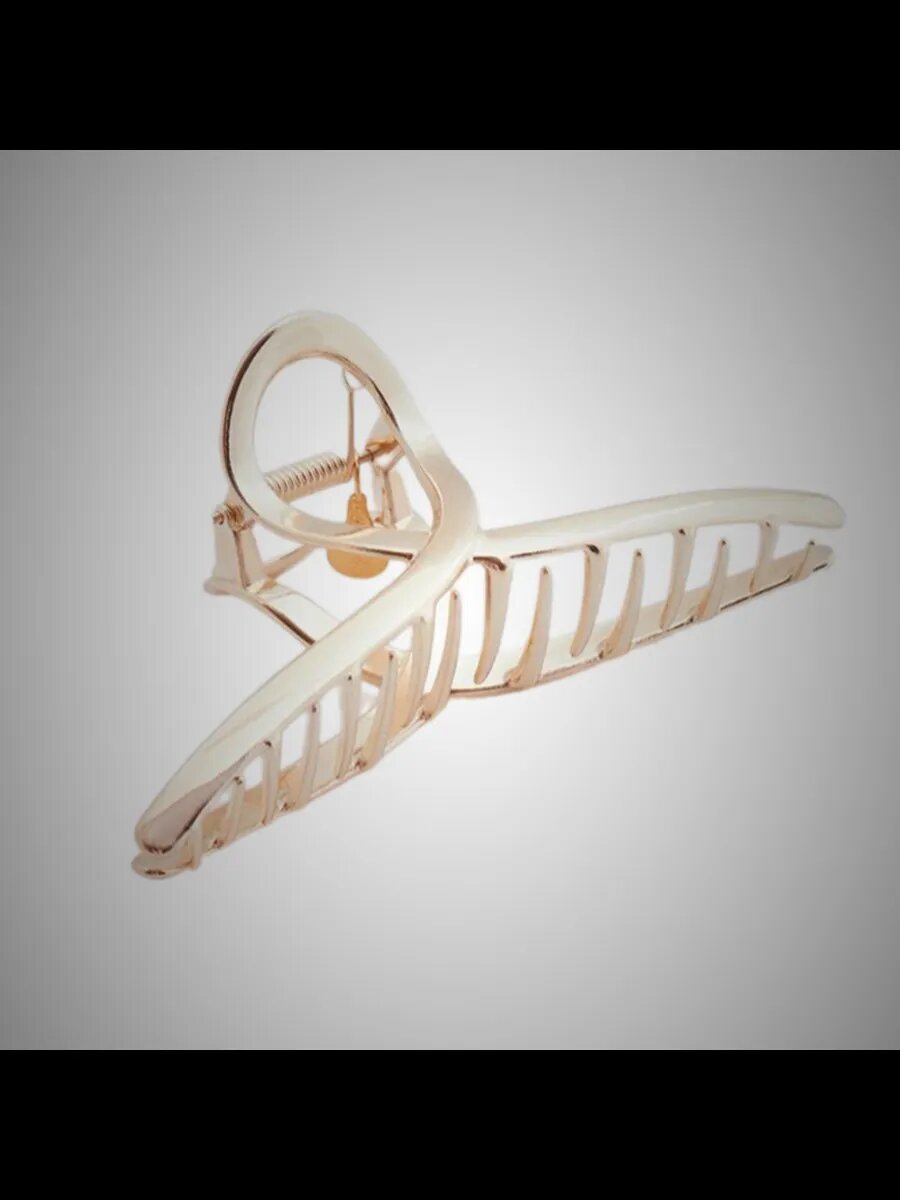 Benten Mizuchi Hair Clip Крабик "Мизучи" (матовое сер 1 шт