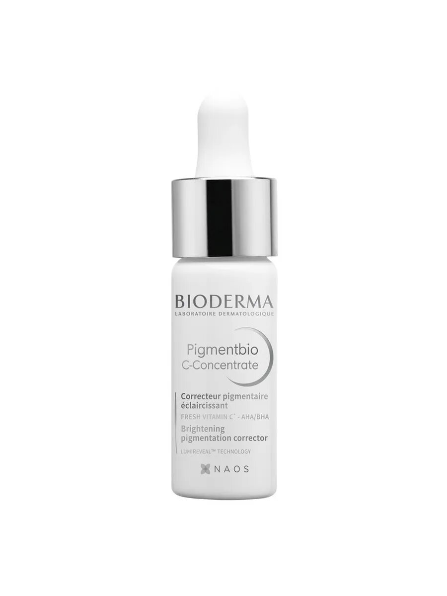 Bioderma pigmentbio осветляющая сыворотка c-concentrate 15 мл
