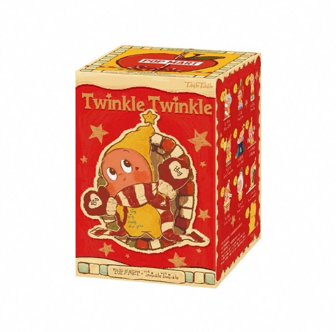 Одиночный слепой ящик POPMART серии Twinkle Star Person, новый не вскрытый с вероятностью скрытого варианта, официально