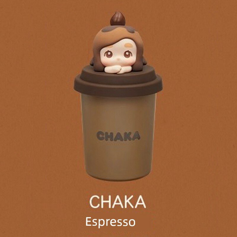 Фигурный ароматический свечной держатель Pop Mart Chaka Coffee Factory с ароматом сознательного концентрированного,
