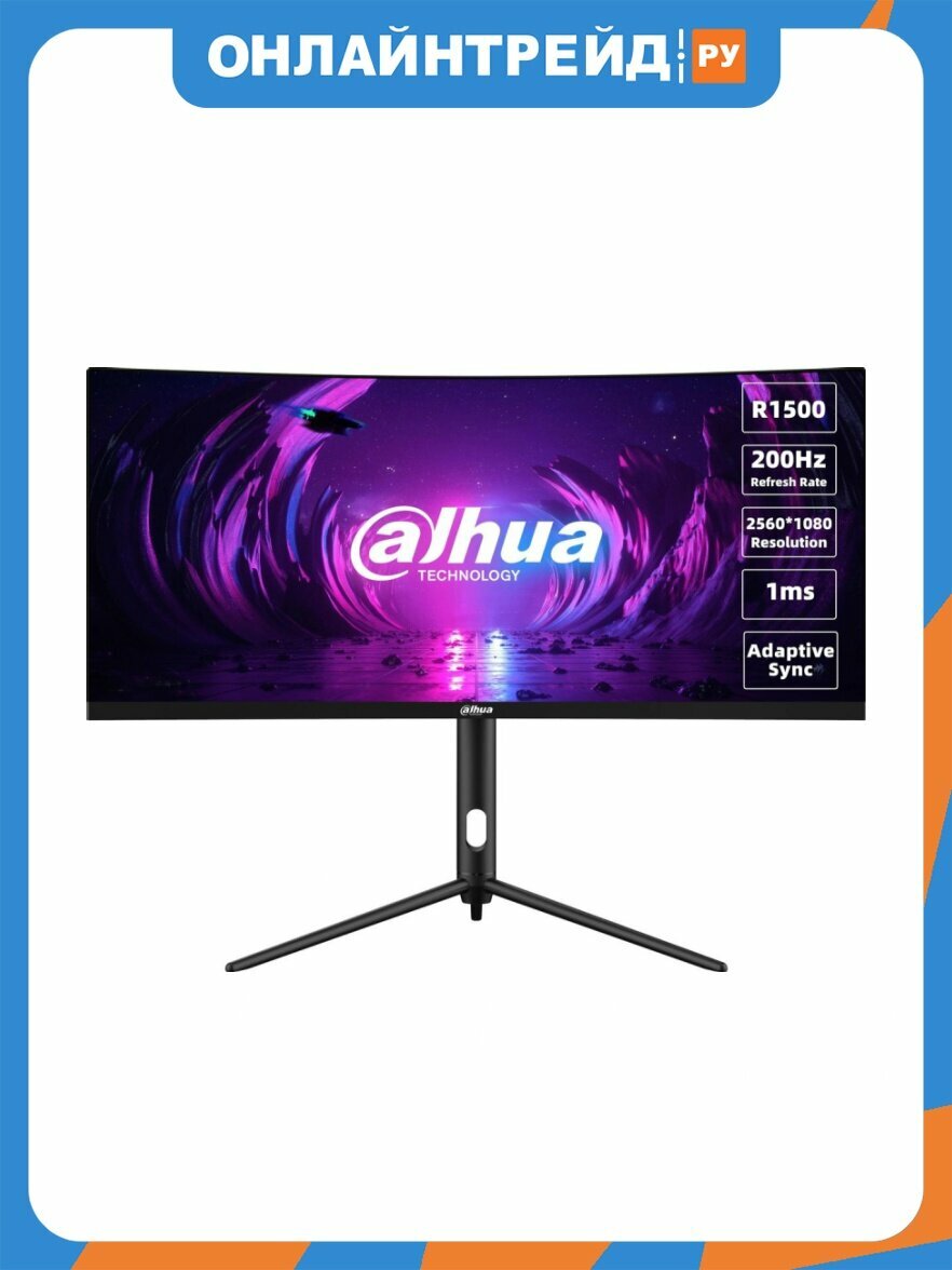 Монитор Dahua DHI-LM30-E330CA 30" черный