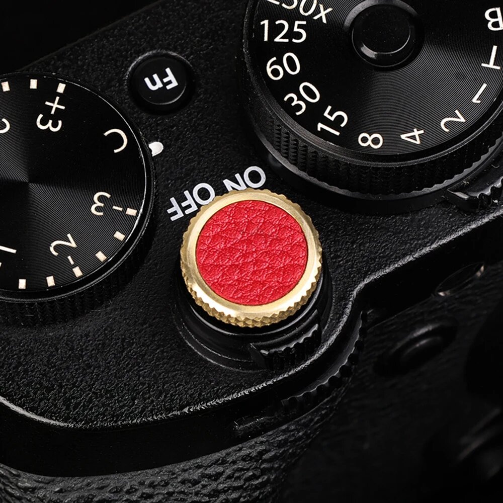 Кнопка спуска затвора металлическая, цвет E, для Fujifilm, Leica, Olympus, Nikon