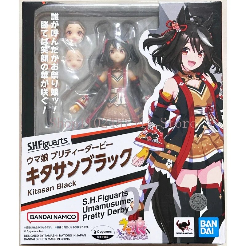Коллекционная фигурка BANDAI SHF S.H.Figuarts Kitasan Black 14 см
