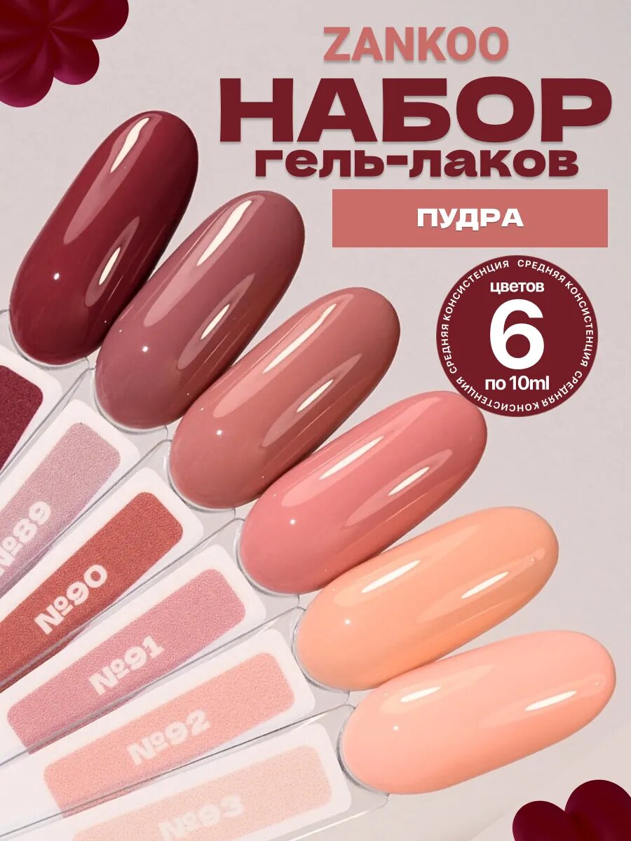 Набор гель лаков для ногтей