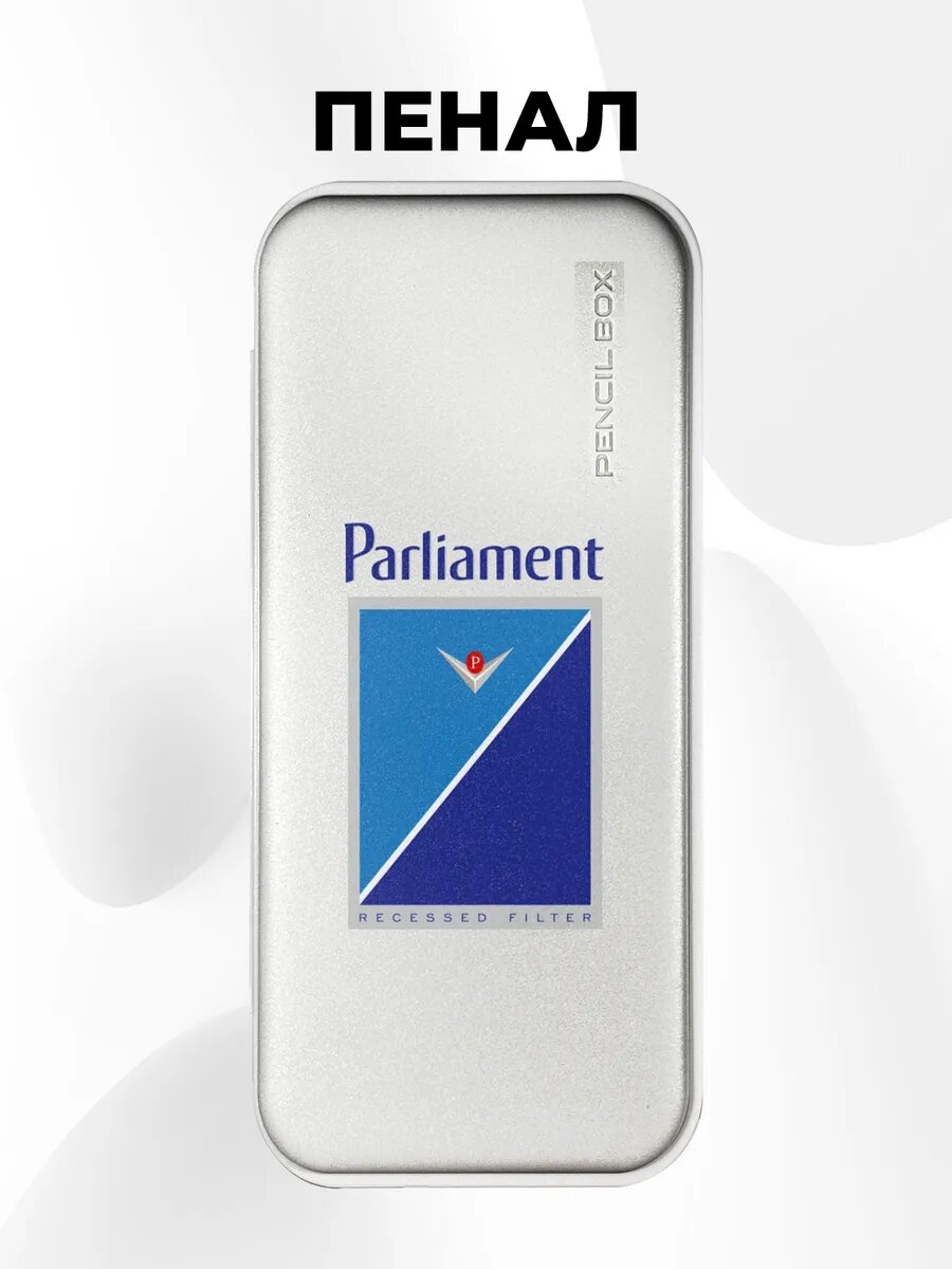 Пенал жесткий с принтом Parliament