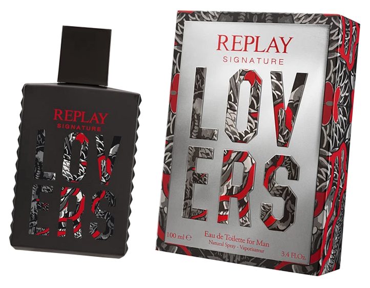 Мужская туалетная вода Сигначе Лаверс Фо Мэн 100 мл - Replay Signature Lovers For Man