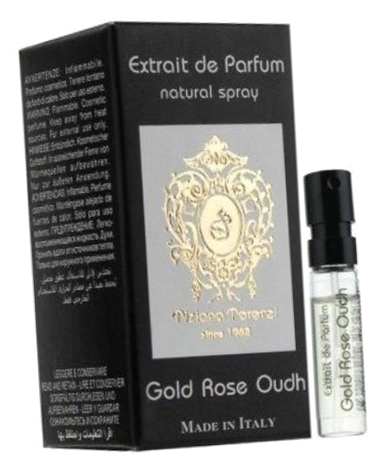 Tiziana Terenzi Gold Rose Oudh миниатюра духов 1.5 мл для мужчин и женщин / Голд Роуз Уд