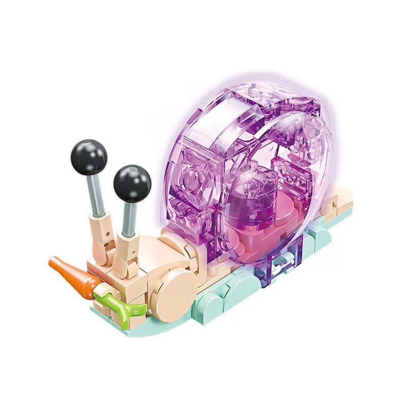 Конструктор улитка DIY MOC, Цвет: 58235-Snails