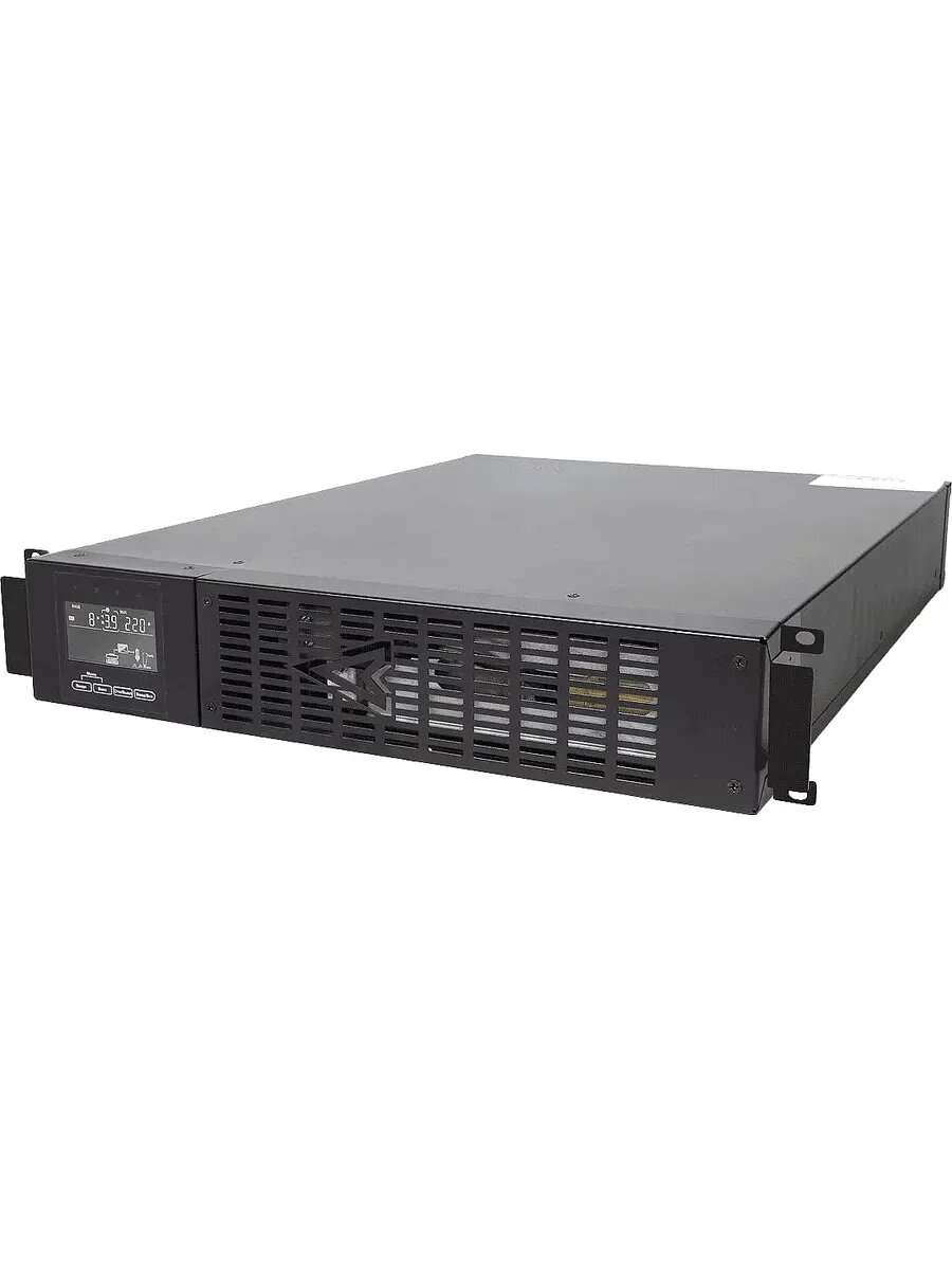 ИБП UPS Импульс Форвард 2000, On-line, 2U, 2000 Вт/2000ВА, синусоида, черный