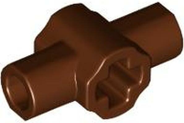 Деталь Lego 24122 Technic, Axle Connector Hub with Two Bar Holders Perpendicular (Lightsaber Hilt)