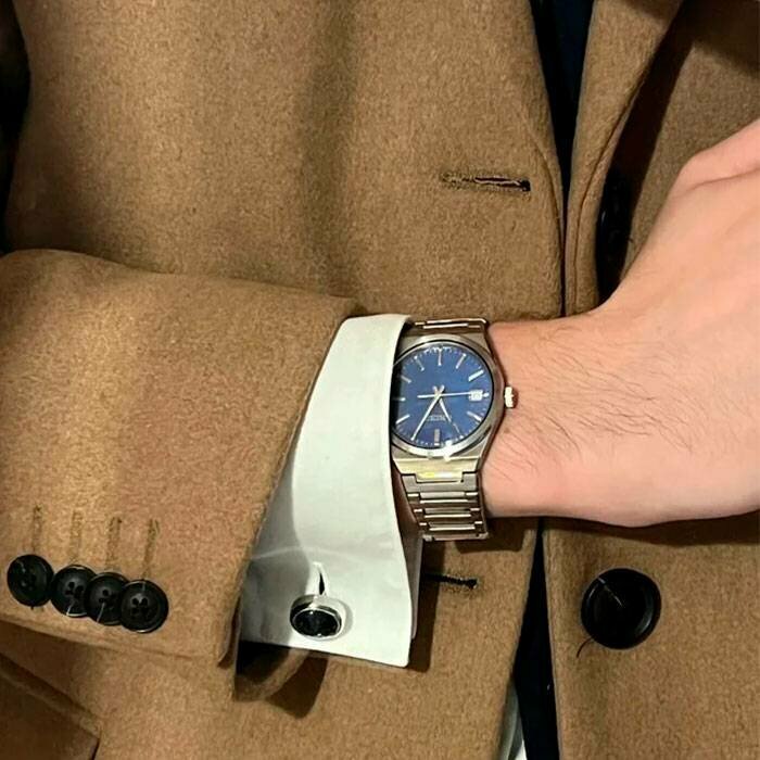 Наручные часы SEIKO Classic, синий/серебристый — фото 1