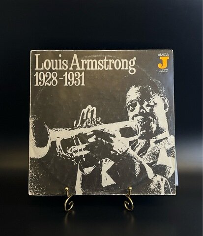 LP Louis Armstrong 1928 - 1931. Виниловая пластинка 12 дюймов Amiga GDR. Джаз