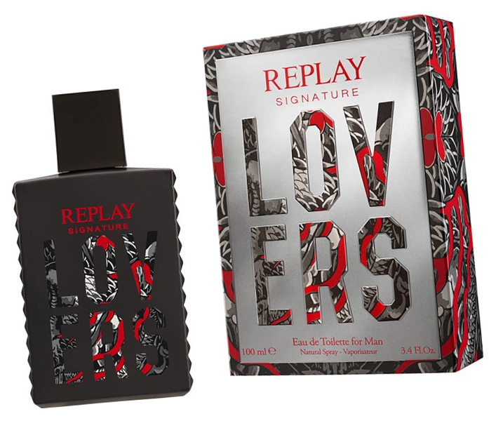 Духи мужские Replay Signature Lovers For Man 100 мл - Реплей Сигначе Лаверс Фо Мэн