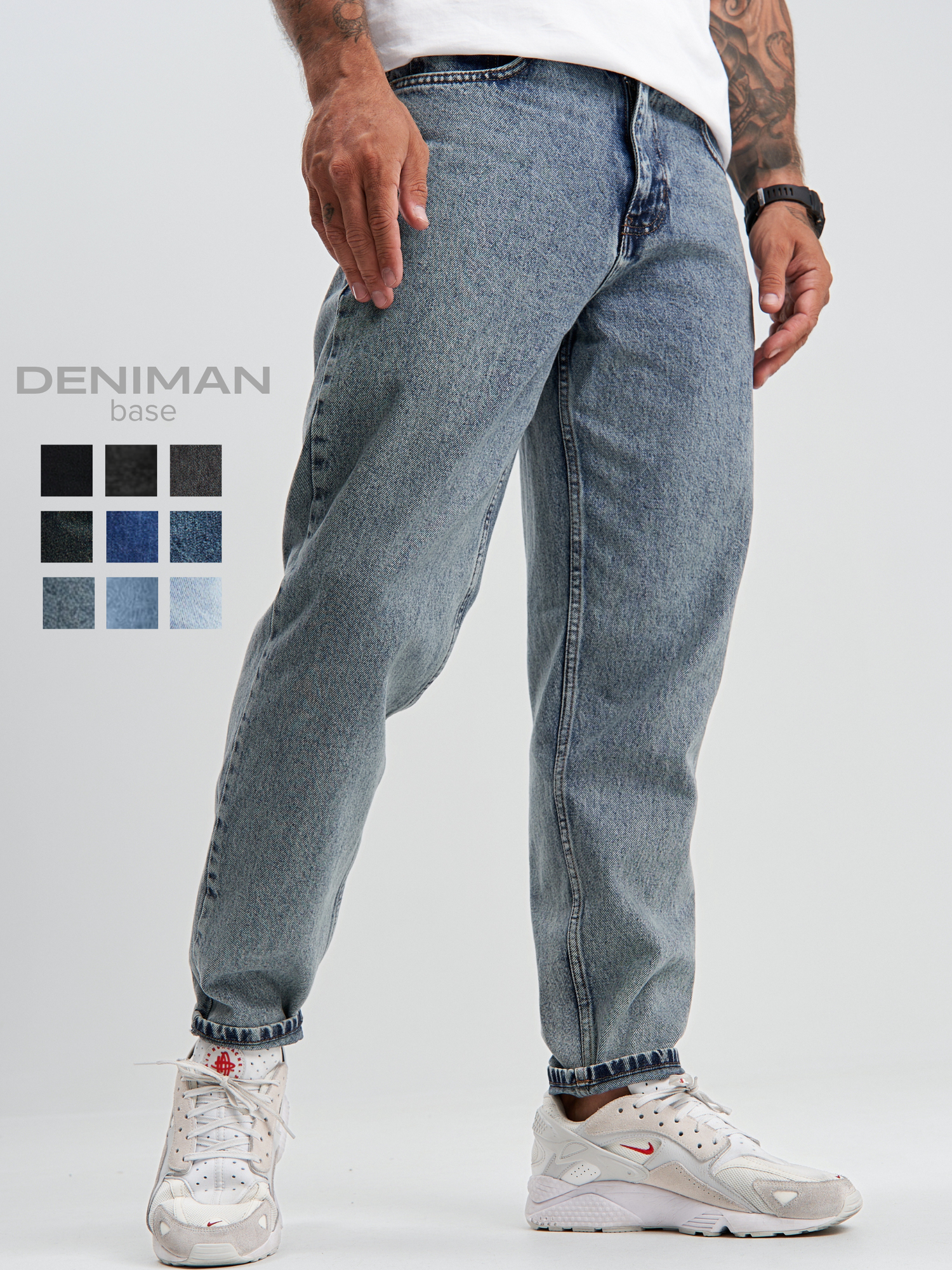 Джинсы бананы DENIMAN