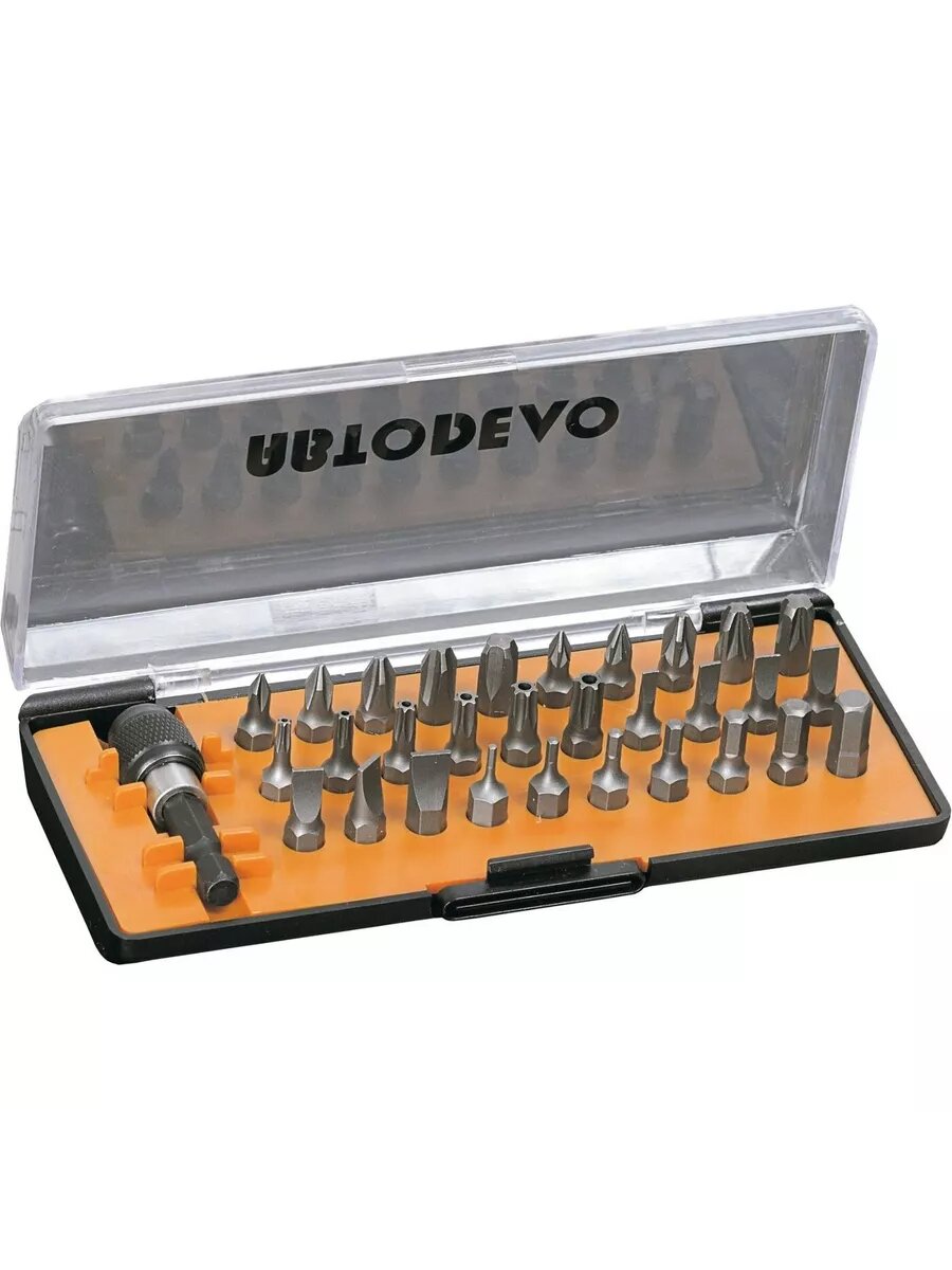 Набор бит 31 пр. Hex/Torx/Spline L 30 мм
