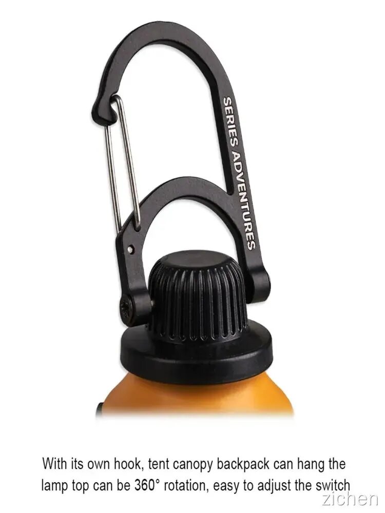 WELLHIKE Dynamo Lantern, Кемпинговый фонарь, 3 Вт, 260 Люмен, Черный, IPX4, 4000 мАч, USB Type-C, с функцией Power Bank — фото 1