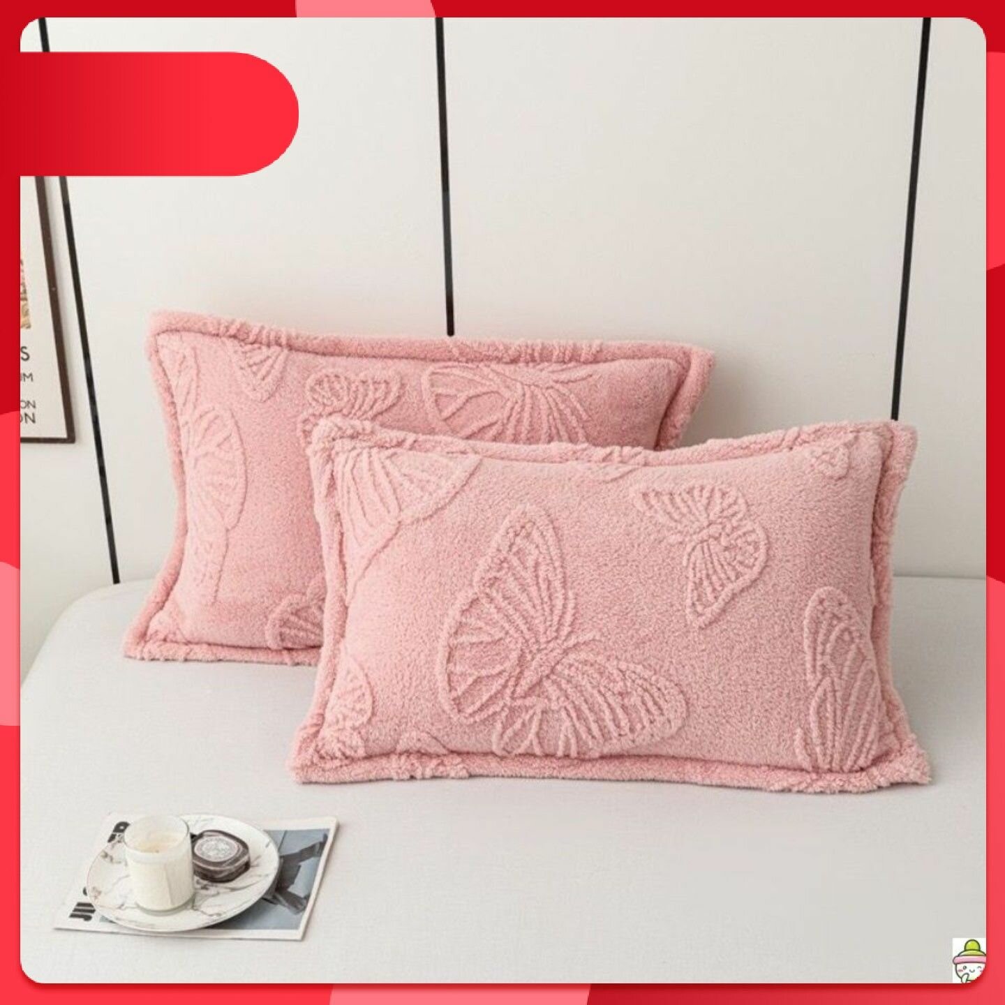Эксклюзивный комплект муслиновых наволочек Homely 50x70 см