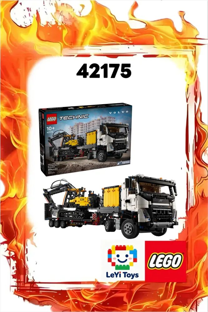 Конструктор LEGO Technic 42175 Грузовик Volvo FMX и