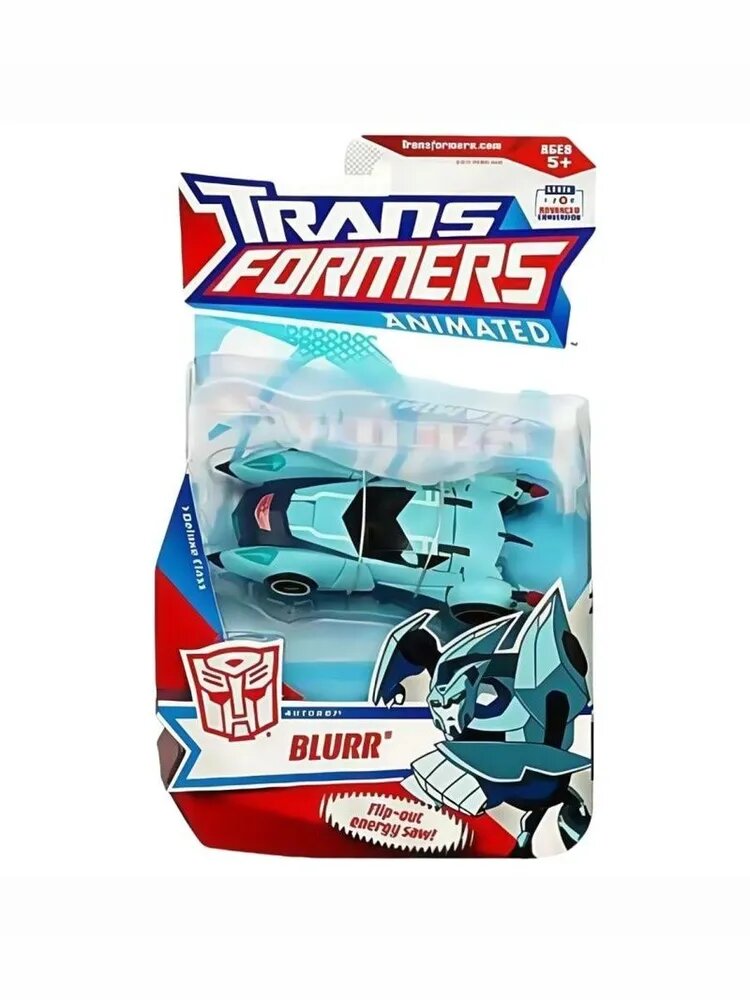 Трансформеры Игрушка хасбро Transformers Animated Blurr Deluxe Action Figure
