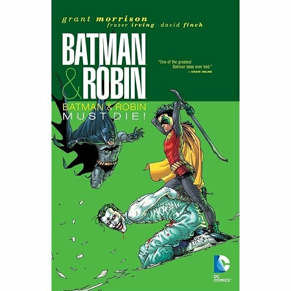Batman & Robin: Batman & Robin Must Die!，Reprinted paperback book