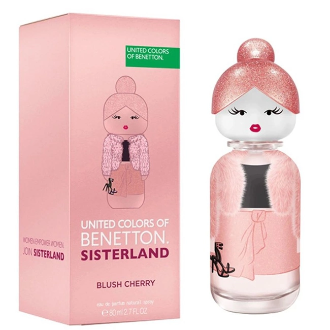 Бенеттон Систерленд Блаш Черри парфюмерная вода 80 мл женская - Sisterland Blush Cherry