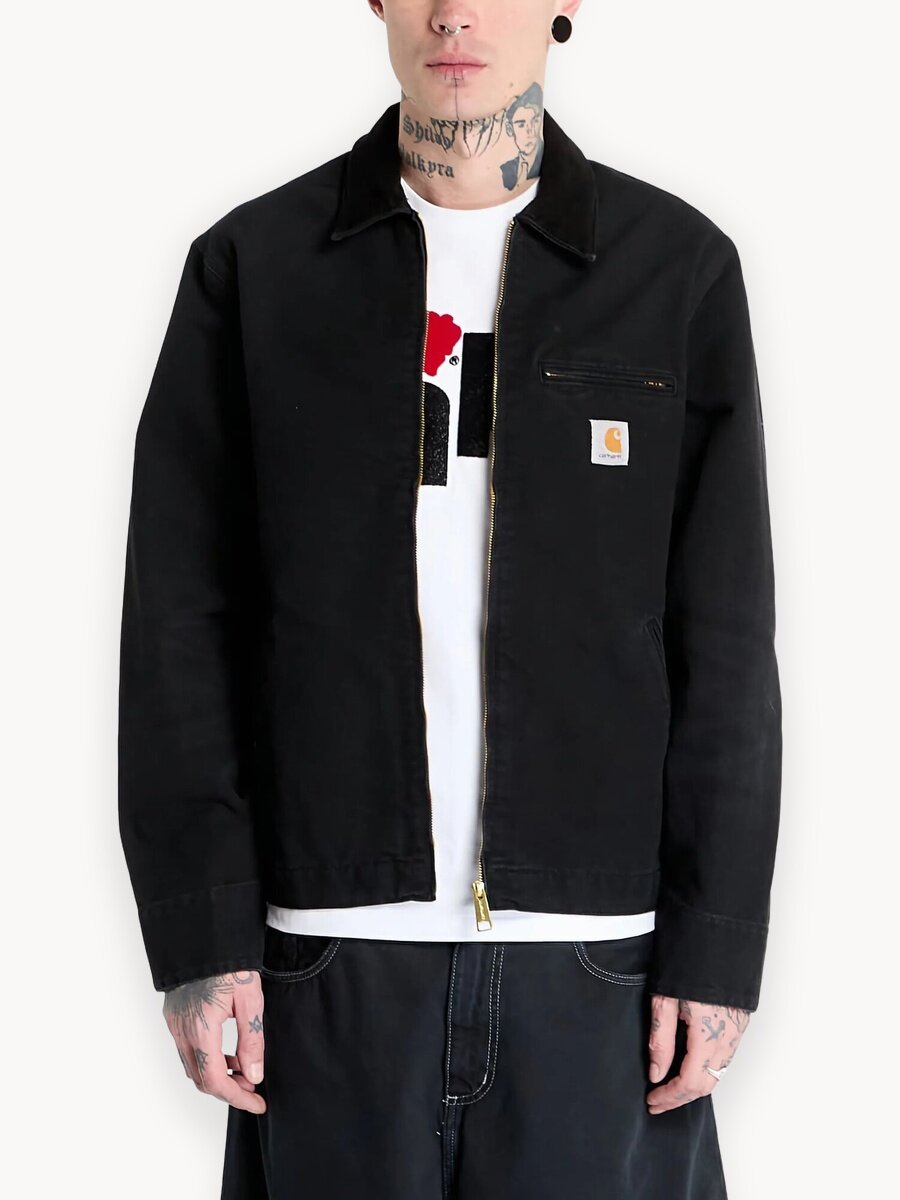 Куртка Carhartt WIP, размер 2XL, черный