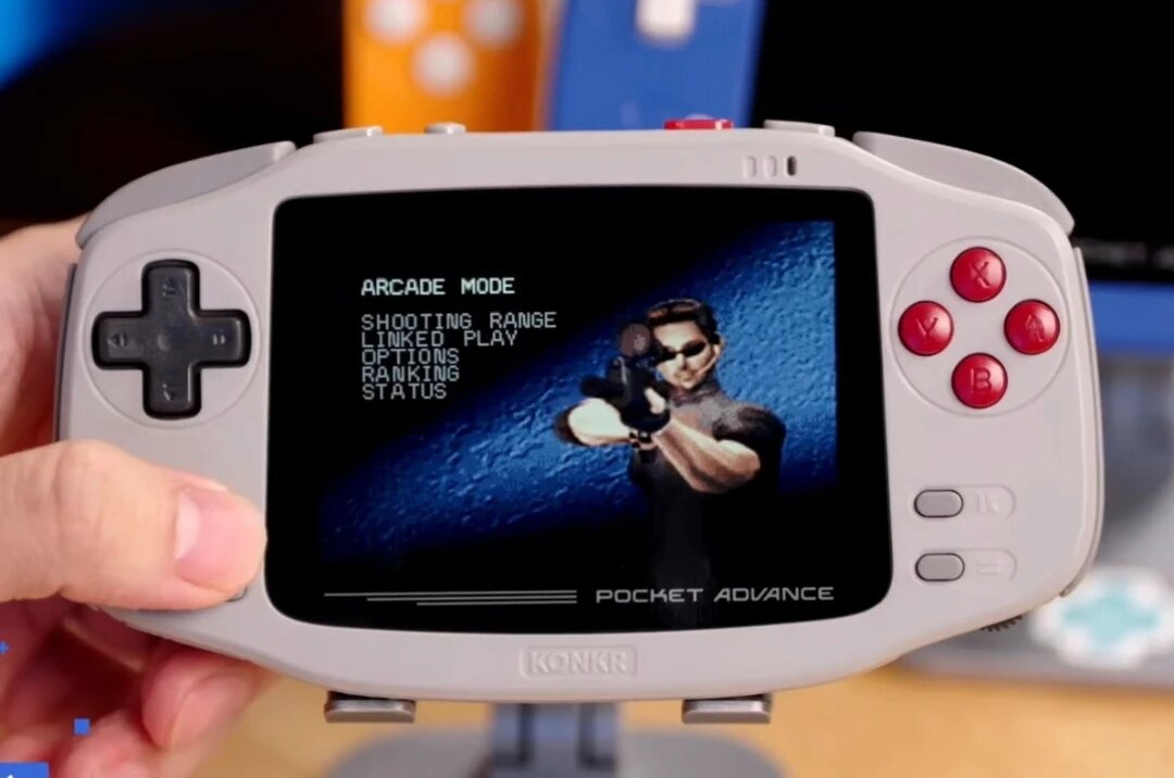 AYANEO KONKR POCKET ADVANCE портативный игрок 4 64G, Серый, Gray