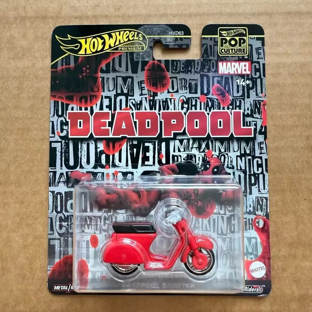Легкосплавная модель автомобиля Hot Wheels серии Pop Culture HXD63 Cyberpunk Porsche 911 с Бэтменом