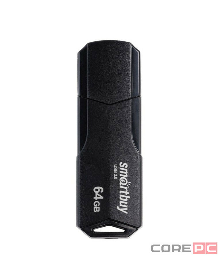 3.1 USB флеш накопитель SmartBuy 64GB CLUE Black (SB64GBCLU-K3)