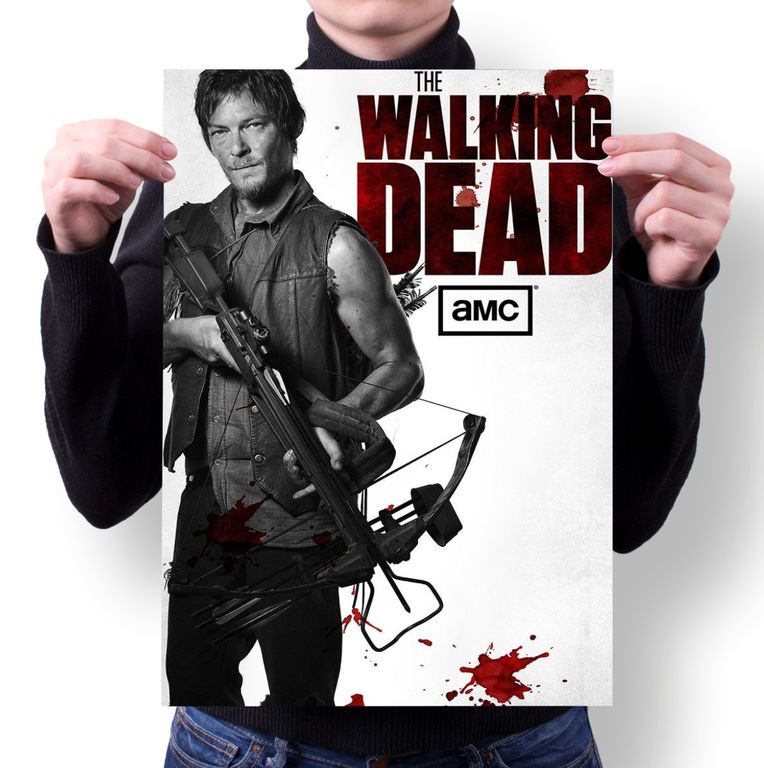 Плакат Ходячие мертвецы, The Walking Dead №28, А1
