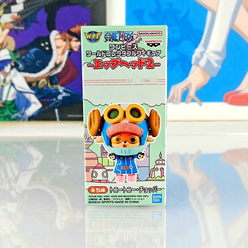 Скульптура Чоппер из серии WCF Egghead Arc One Piece, 7 см, коллекционная, в неповрежденной упаковке, премиум-качество