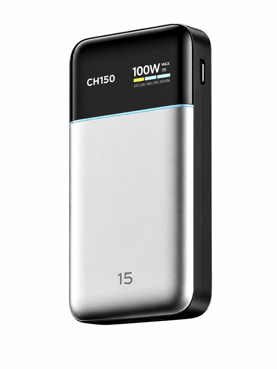 CUKTECH 15 Power Bank Air 15000 Портативное зарядное устройство GaN с максимальной мощностью 100 Вт PD PPS