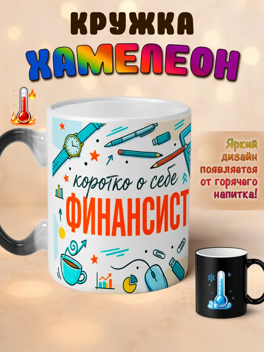 Кружка хамелеон коротко о себе Финансист
