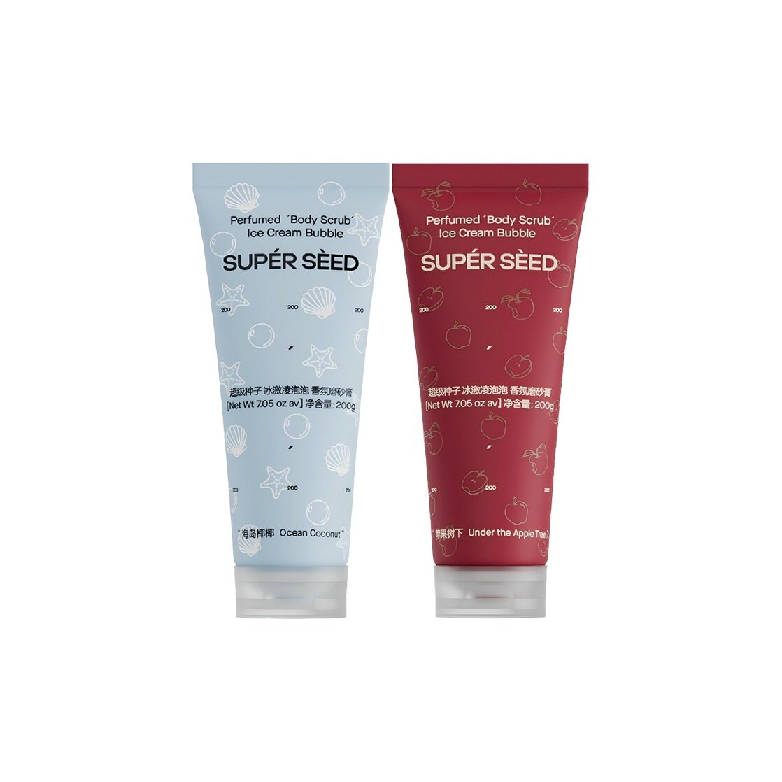 Скрабы для тела SUPER SEED