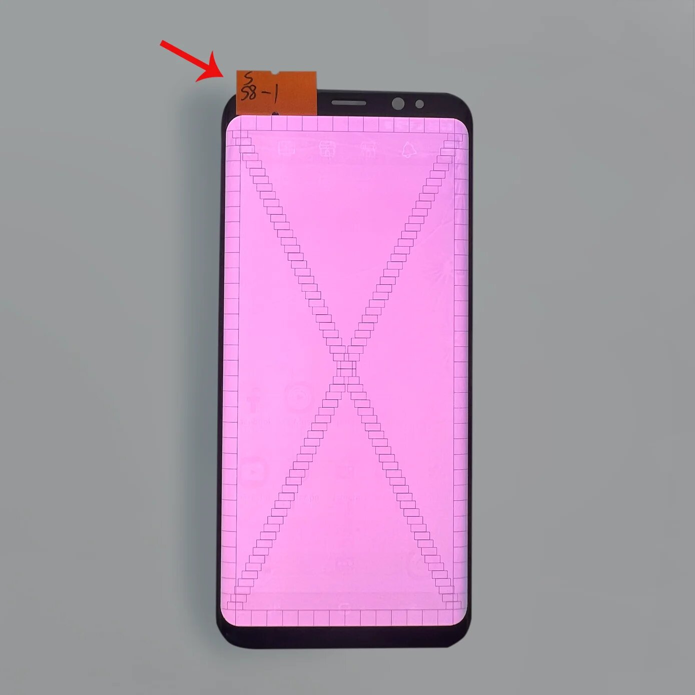 Дисплей Super AMOLED S8-S-1 5.8" для Samsung Galaxy S8