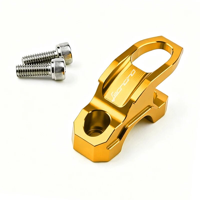 Крючки-держатели для сумок на мотоцикл Benelli TRK 502, Leoncino 500, BJ500, 250 Желтый, Gold