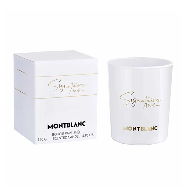 Монблан Сигначе Абсолю свеча для помещений 140 гр - Montblanc Signature Absolue