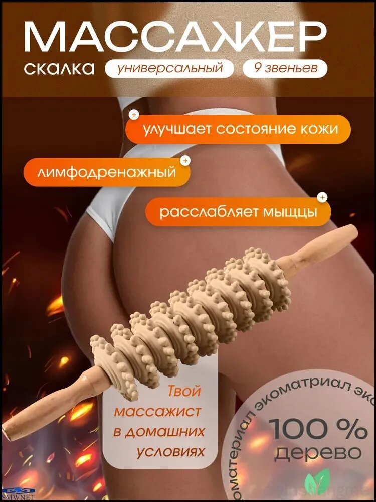 Массажерроллер премиум для глубокой проработки