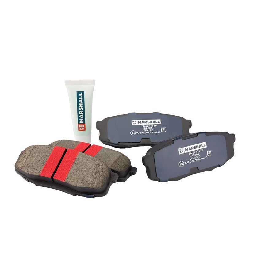 Колодки тормозные дисковые задн. plus toyota land cruiser 200 07-, tundra ii 06-; lexus lx iii 07- (m2624653p) (Marshall M2624653P)