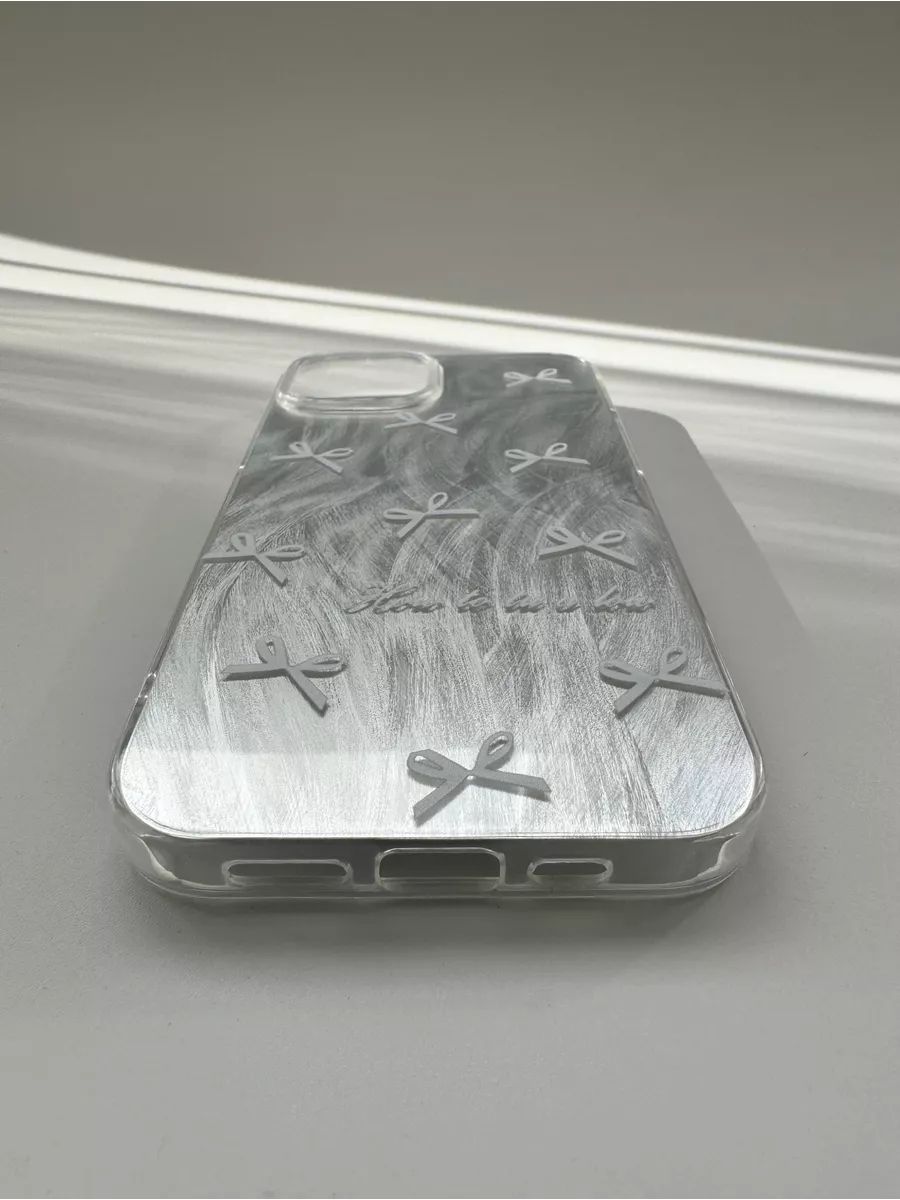 Чехол-Накладка для смартфона Apple iPhone 13, материал силикон, цвет перламутровый — фото 1