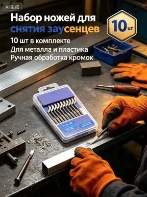 Лезвия, 10 штук в упаковке; энергосберегающая конструкция; подходят для профессионального и домашнего использования