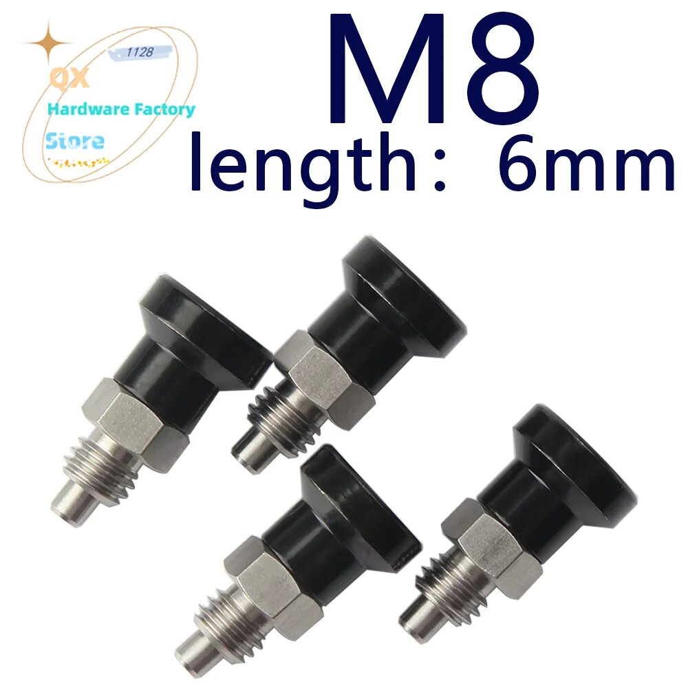 Индексирующие плунжеры QX218.1-NB, длина 1.0