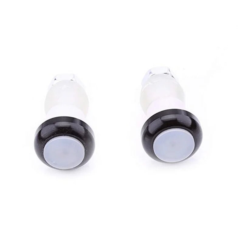 Велофонари поворотные светодиодные 2 шт. Белый, 1pair Black