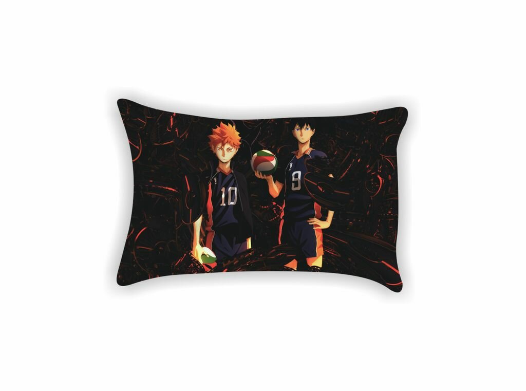 Подушка волейбол, HAIKYUU! №6, Картинка с двух сторон